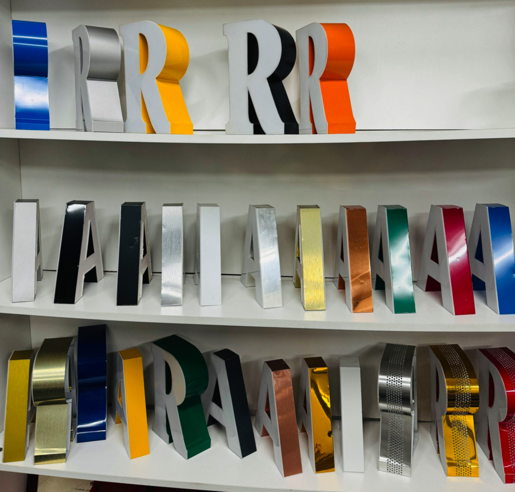 Aluminum Coil – 3D Letter Coil – Next Focus – Laser, CNC and Signage ...