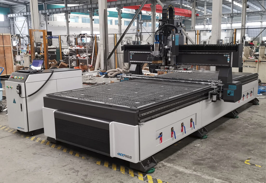 High Speed CNC Router with CCD and Knife – Next Focus – Laser, CNC and Signage Machines and Parts